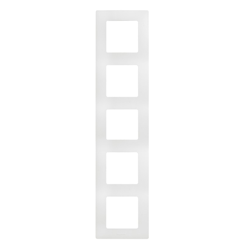 Legrand 665005 Niloe frame 5x ultra white