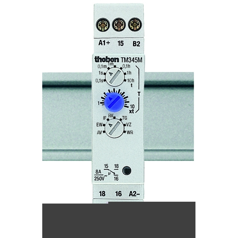 Theben T3450731 Reiheneinbau-Multifunktions-Zeitrelais, 0,1s-100Std., 7 ... Theben T3450731 Reiheneinbau-Multifunktions-Zeitrelais, 0,1s-100Std., 7 ...