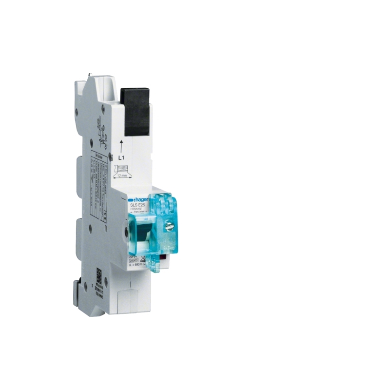 Hager HTS125E SLS-Schalter 1P E-25A Sammelschiene QC