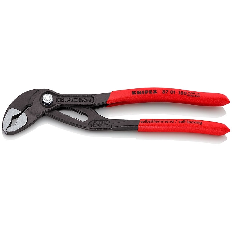 Knipex 87 01 180 KNIPEX Cobra® grau atramentiert 180 mm