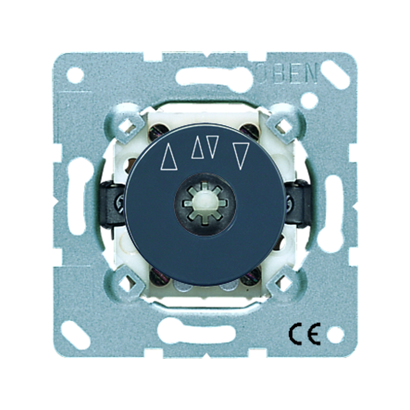 Jung 1234.20 rotary switch, 10 AX, 250 V , blind switch/taster, 2-pin ...