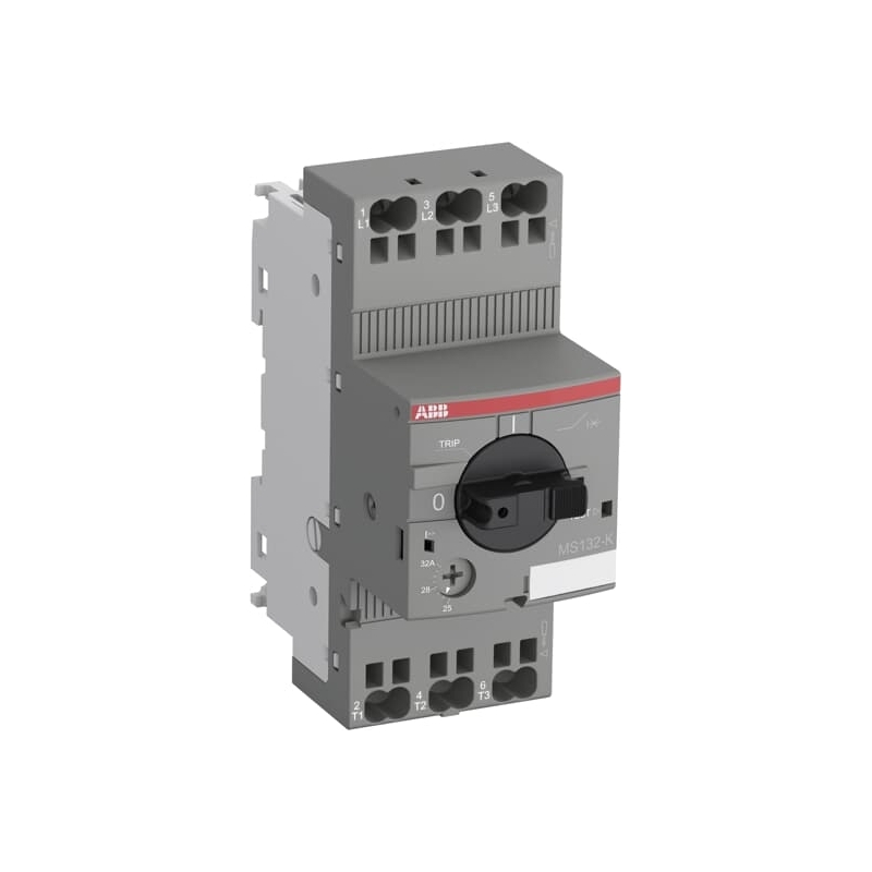ABB 1SAM350010R1008 MS132-4.0K Motorschutzschalter mit Push-In Klemmen,